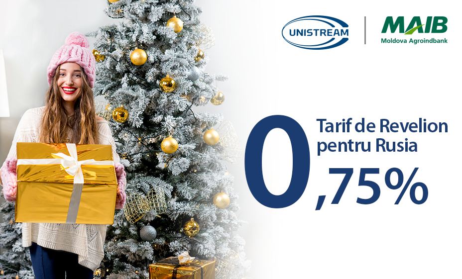Transferurile de bani din Moldova în Rusia devin mai avantajoase prin Unistream | maib