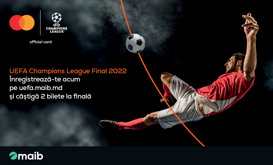 Payments with the Mastercard card from maib can take you to the UEFA ...