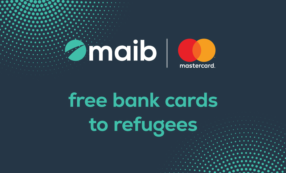 Maib and Mastercard offer free bank cards to Ukrainian refugees at the ...