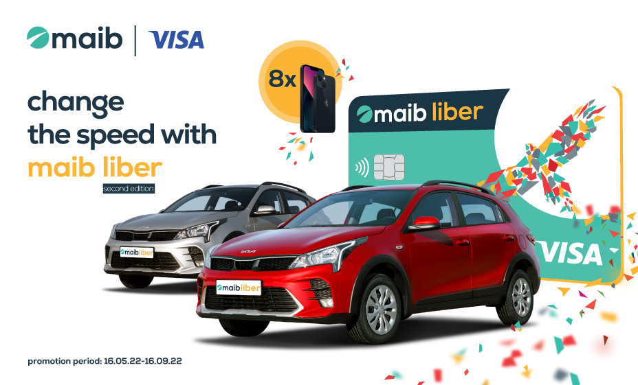 Maib launches Season 2, “Change the speed with maib liber”, with double ...