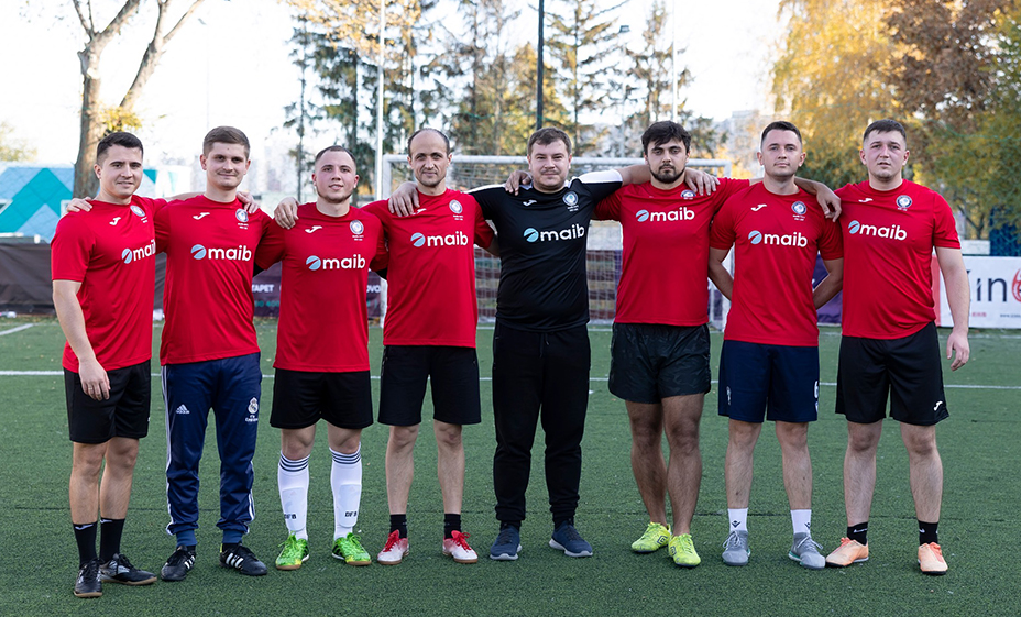 Team spirit was declared the winner of the internal mini-football ...
