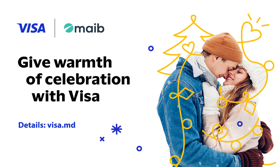 Bring warmth to the winter holidays with Visa from maib | maib