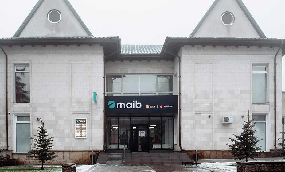 Sucursala „Edineț” transformată conform identității de brand maib | maib