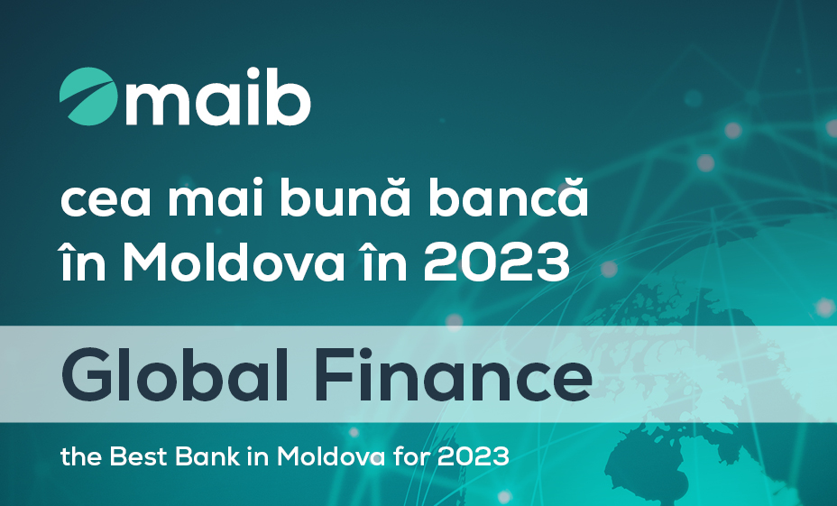 Maib named best bank in Moldova by Global Finance magazine | maib