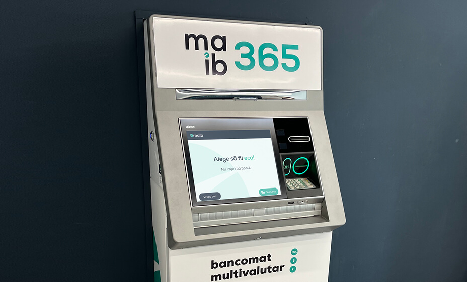 Alege să fii eco – nu imprima bonul la bancomate | maib