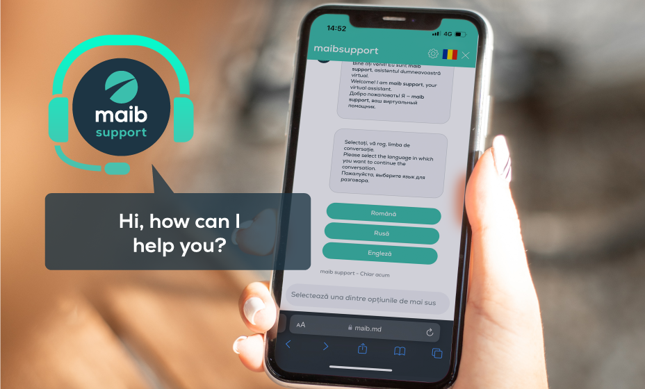 Maib support: the chatbot that makes customers’ lives simple and easy ...