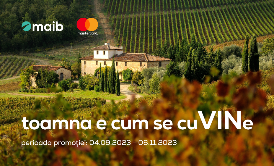 Toamna e cum se cuVINe cu maib și Mastercard | maib