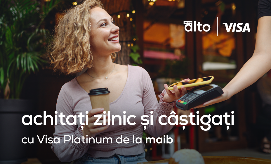 Alto și Visa vă răsplătește pentru obiceiurile de zi cu zi | maib
