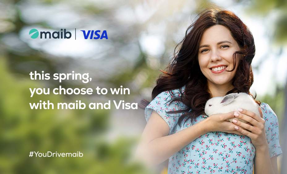 This spring, you choose to win with maib and Visa | maib
