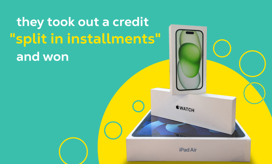 Winners of the third stage in the promotion “The "split in installments ...