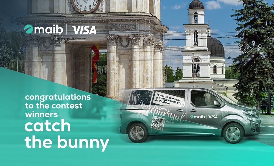 The „You Catch the Bunny" contest winners have been announced | maib