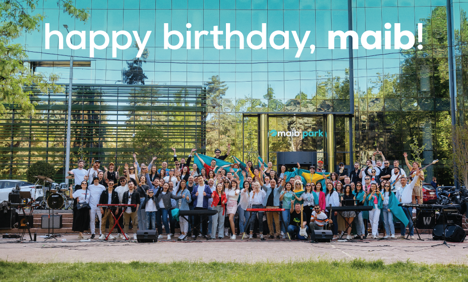 For 33 years in customer service. Happy birthday, maib! | maib