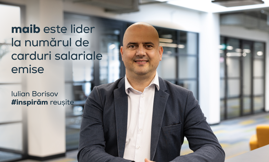 Iulian Borisov. Maib este lider la numărul de carduri emise în cadrul ...