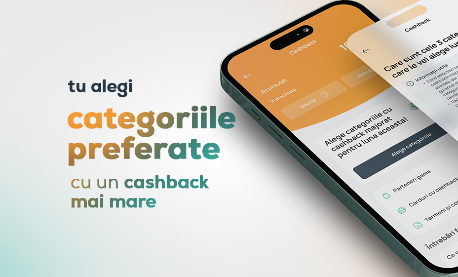 Nou în maibank: cashback personalizat pe categorii pentru cardurile ...