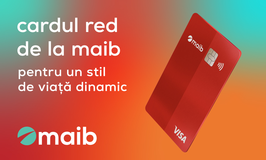 Cardul maib freelance devine cardul red de la maib și Visa! Un nou nume, mai multe beneficii ...