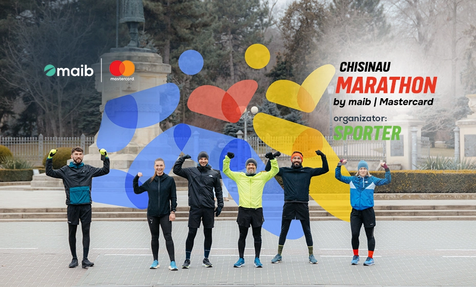 Maib и Mastercard - генеральные партнеры «Chisinau Marathon by maib | mastercard 2025» | maib
