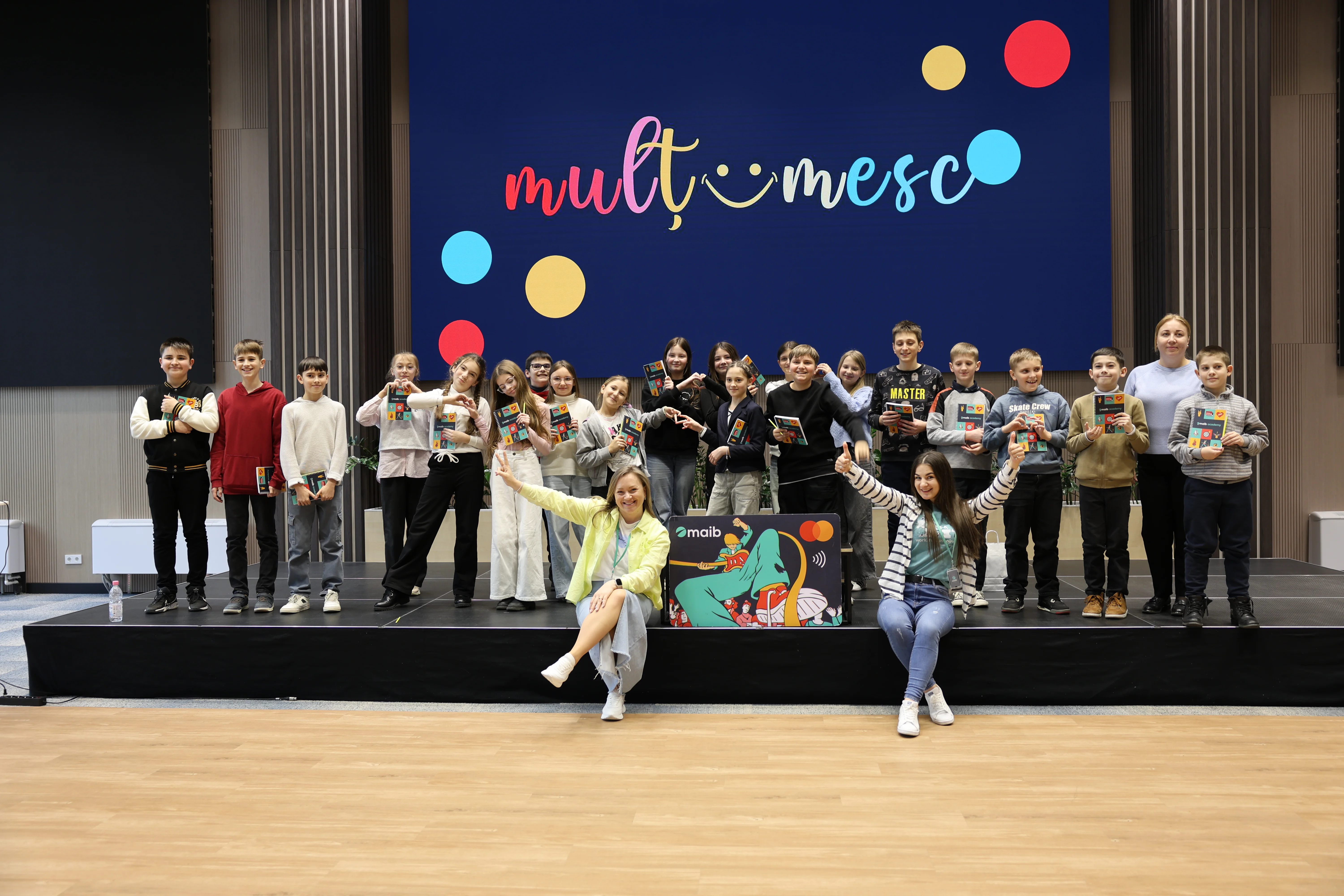 #GlobalMoneyWeek2025 at maib: financial education lessons for children ...