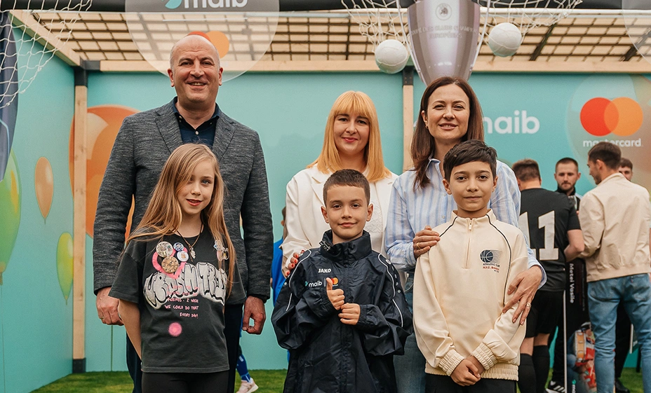 Мечта стала реальностью: юный обладатель карты maib junior Габриел выйдет на поле финала Лиги ...