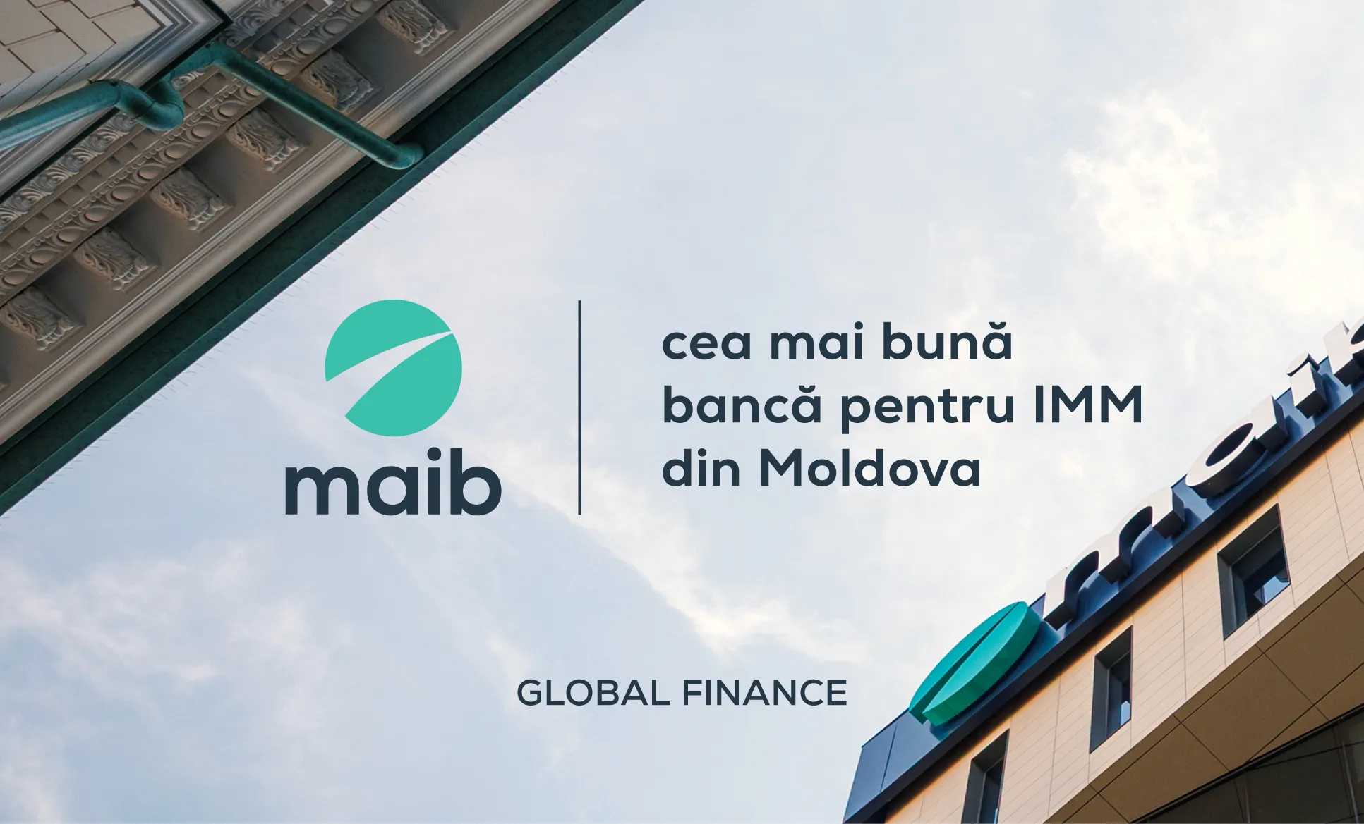 Maib – Awarded “Best Bank in Moldova for SMEs” by Global Finance | maib