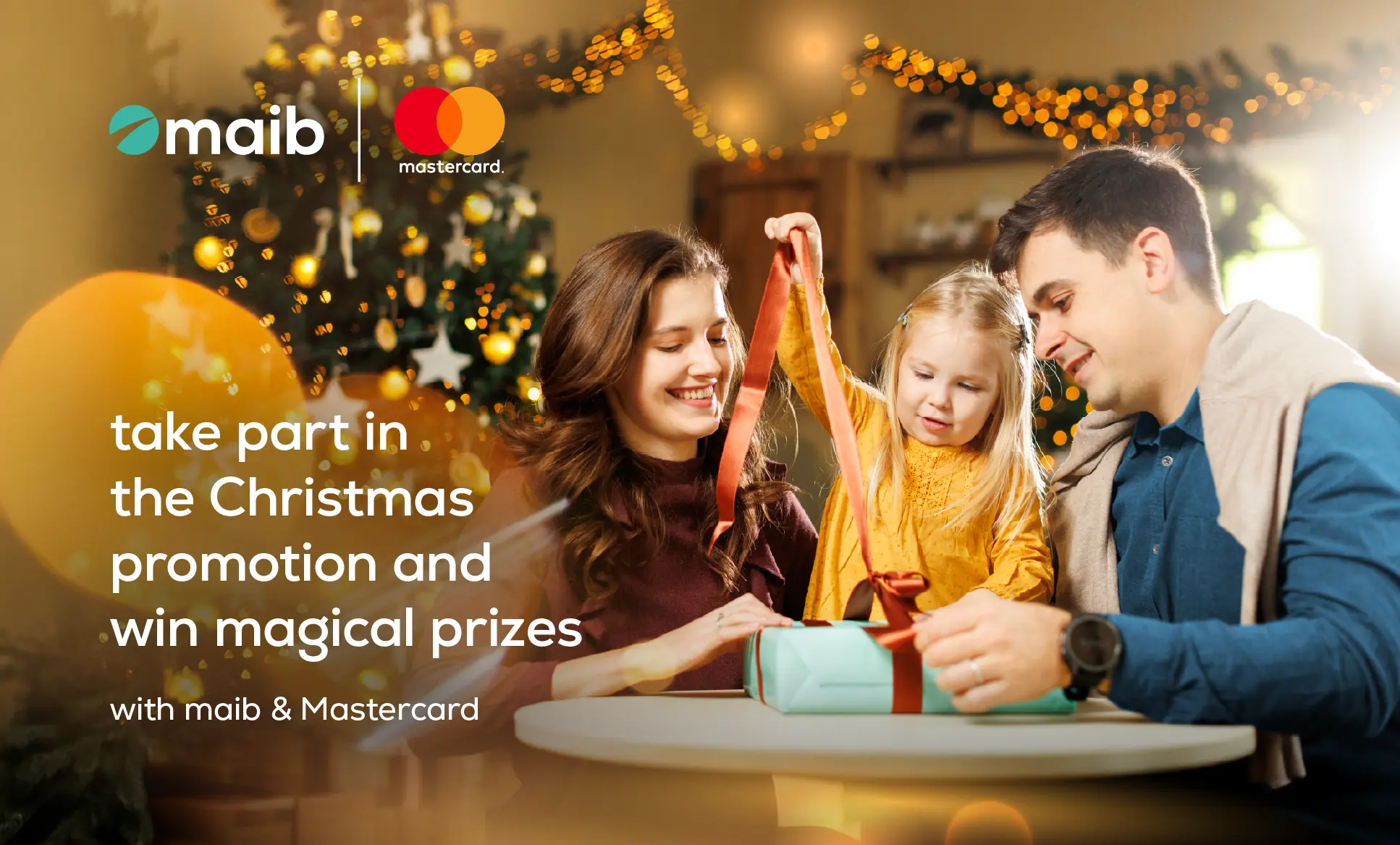 Feel the magic of winter with maib and Mastercard | maib