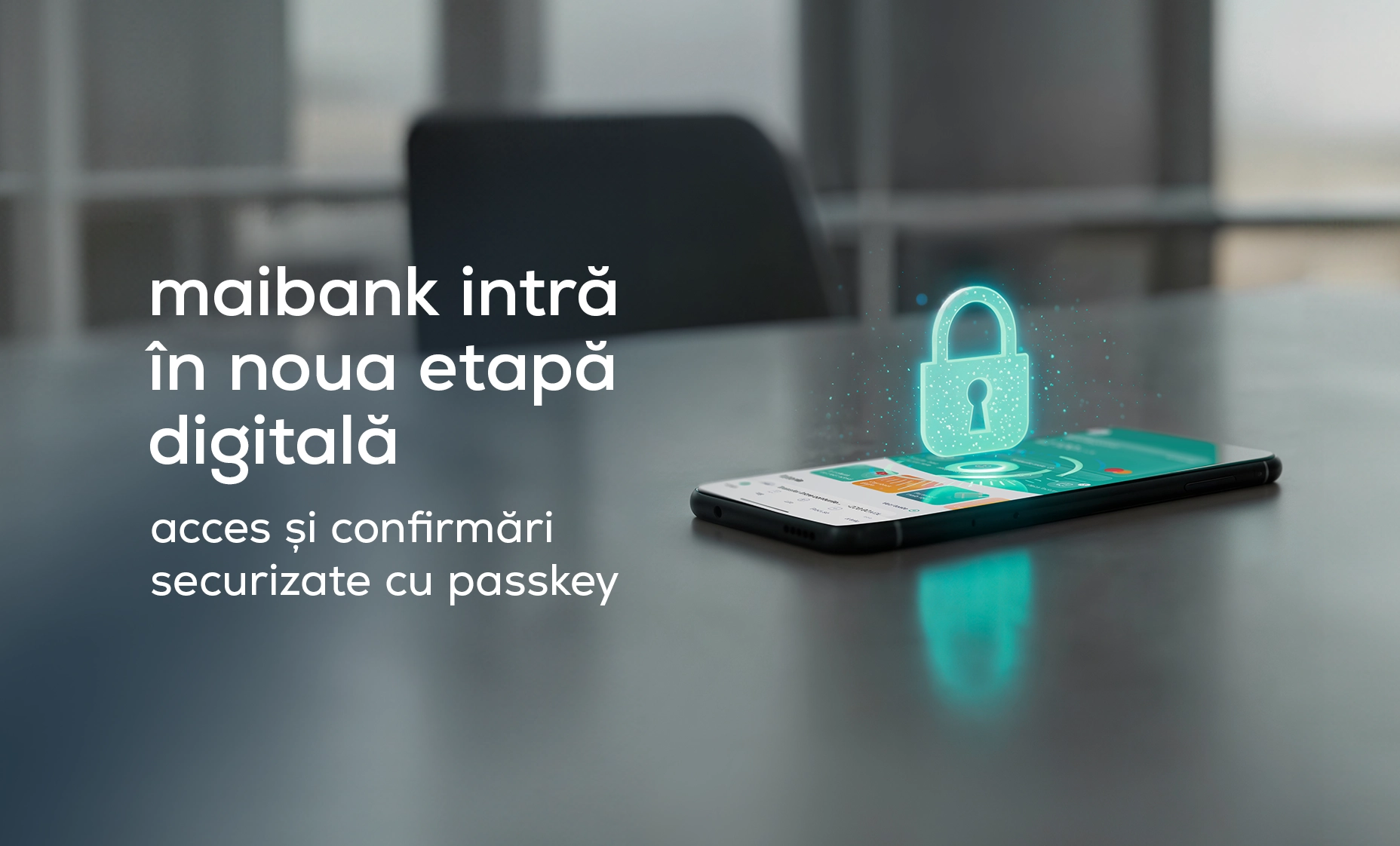 Maib lansează autentificarea și autorizare fără coduri din SMS “passkey” în aplicația maibank | maib
