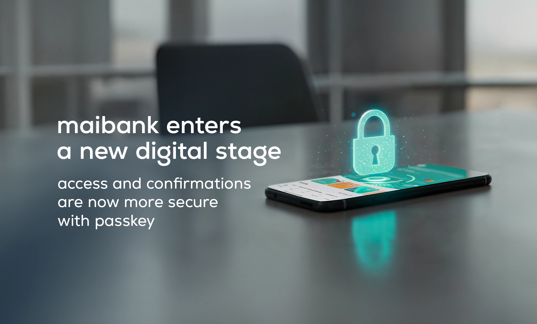 Maib launches password-free authentication and transaction approval — passkey — in the maibank ...